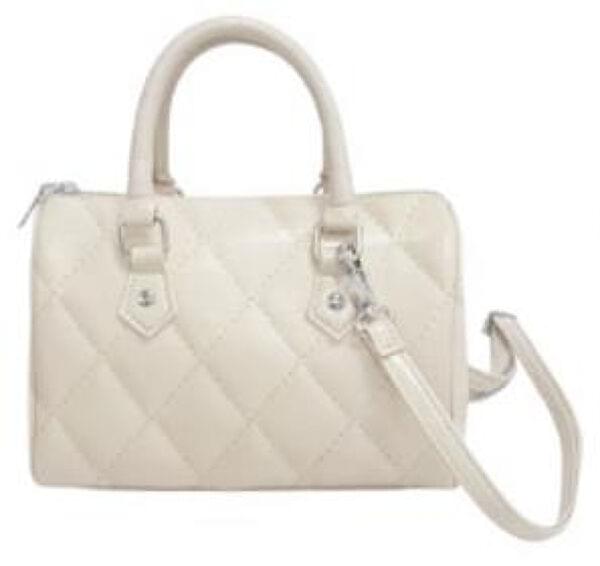 Diamond Pattern Crossbody Handheld Bag(Beige) – Miniso Jordan